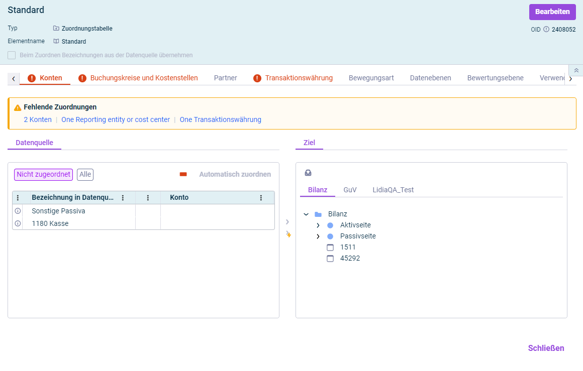 Datenimport anlegen und ausführen | Lucanet Support