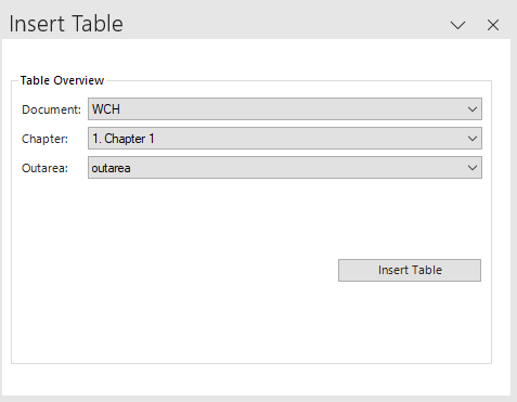 Inserting Outareas into a Word Document | Lucanet Support